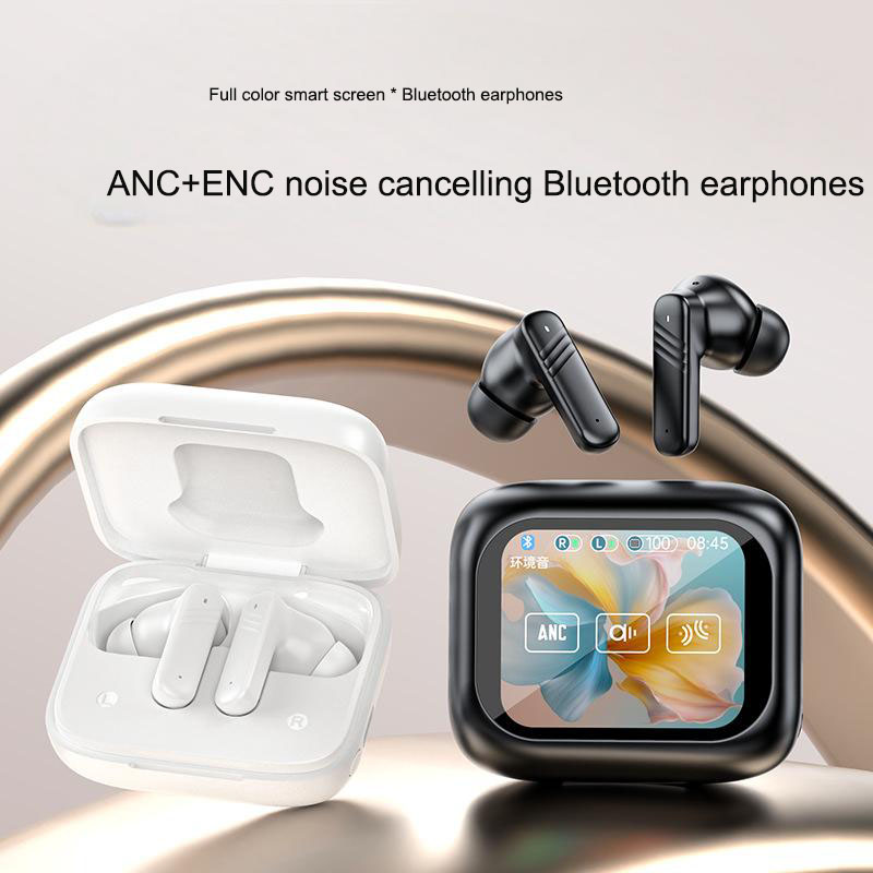 Full color touch screen ANC+ENC dual noise reduction Bluetooth ...